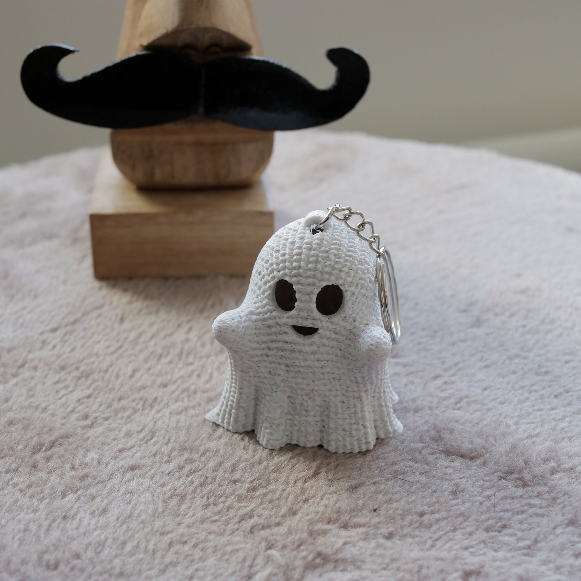 3D Printed Halloween Crochet look-alike Ghost - Etsy