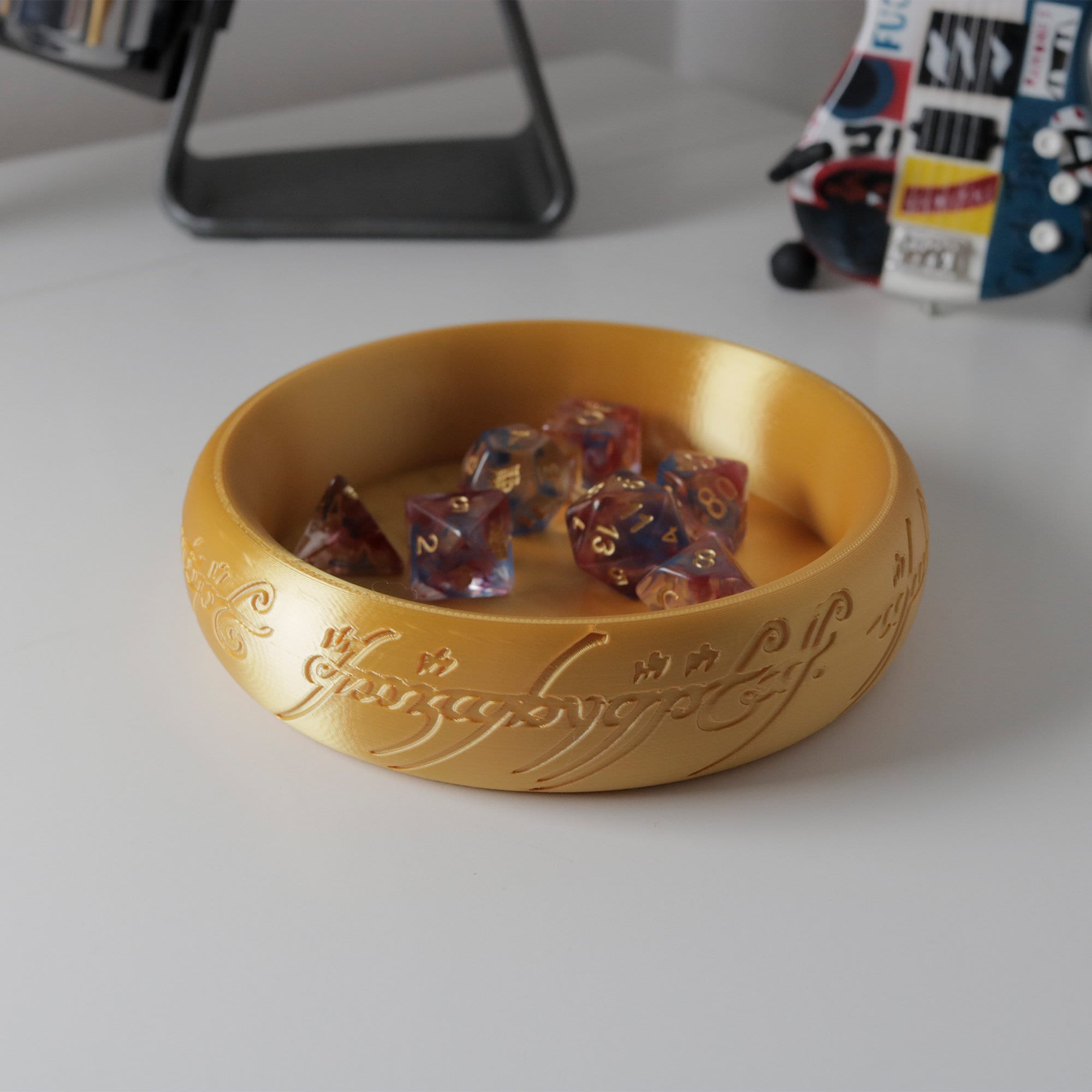 The Lord of the Rings Dice Tray | Fellowship | Tabletop Gaming | Dice ...