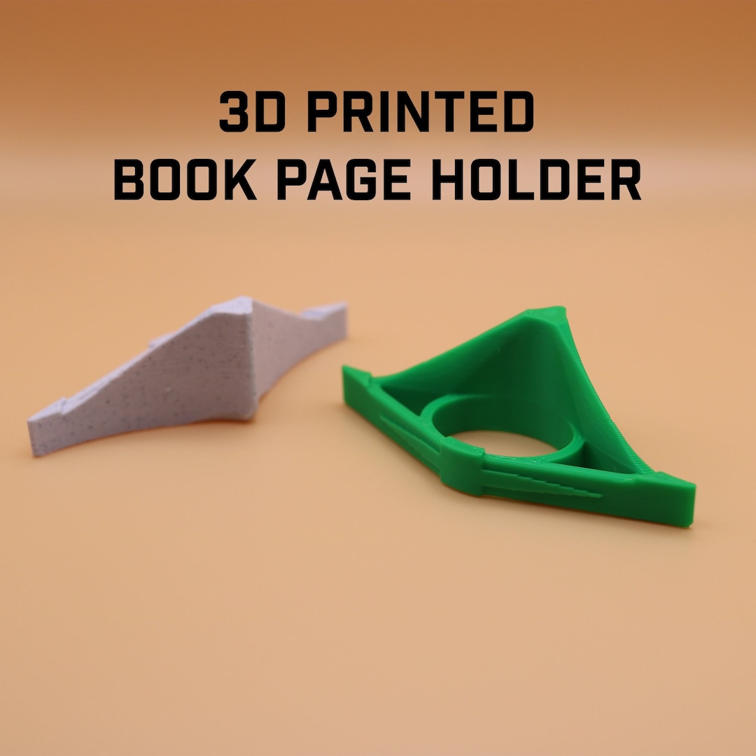 3D Printed Book Page Holder / Book Accessory / Reading Accessories ...