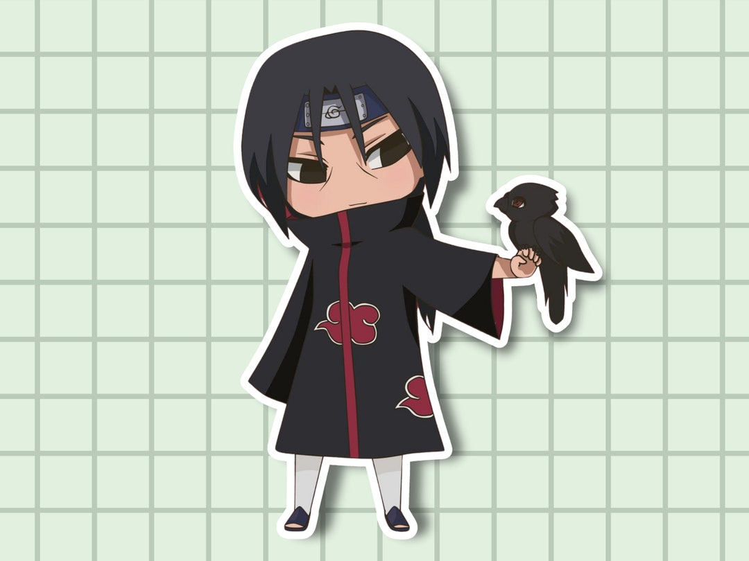ITACHI CHIBI Naruto Stickers Video Game Stickers Laptop - Etsy