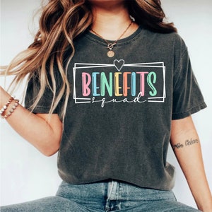 Human Resources Shirt, Benefits Squad Shirt, Benefits Team Shirt ...