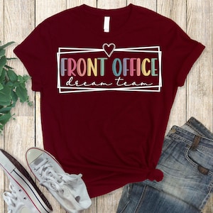 Front Office Squad Shirt, Front Office Shirt, Secretary Shirt ...