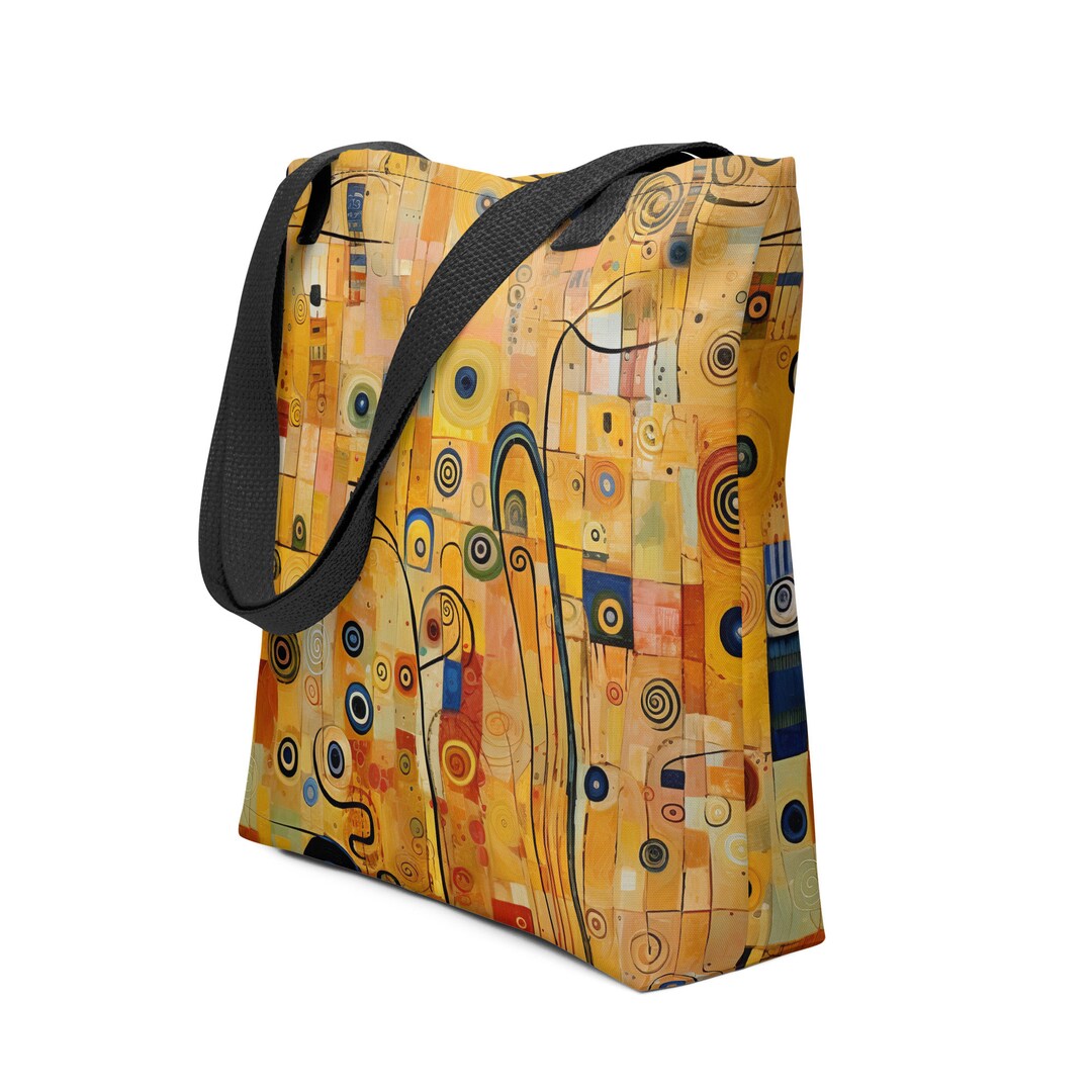 Klimt Style Tote Bag Designed Tote for Women Art Lovers - Etsy