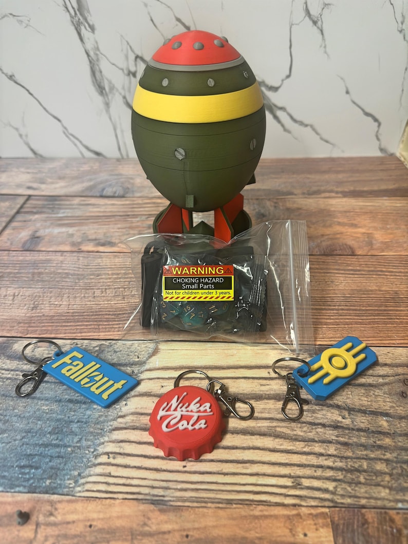 Mini Nuke- Dice Tower - Etsy