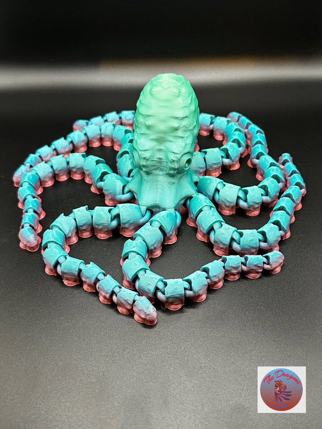 Octopus Fidget Toy-articulating Tenticles - Etsy