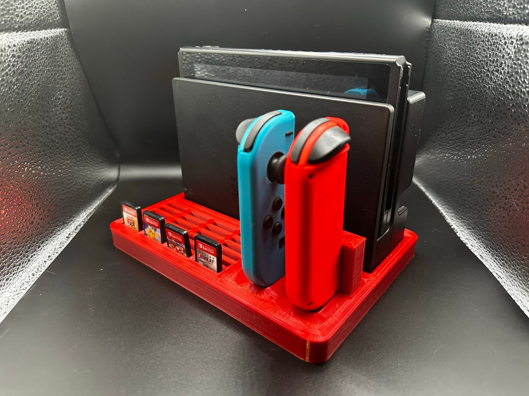 Nintendo Switch Game Holder Station With Joy-con Holder - Etsy