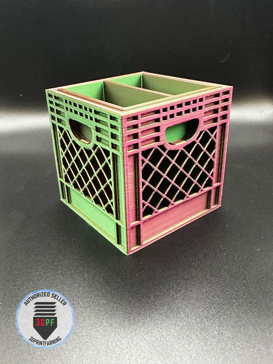 Mini Crate Organizer- 2 Components - Etsy