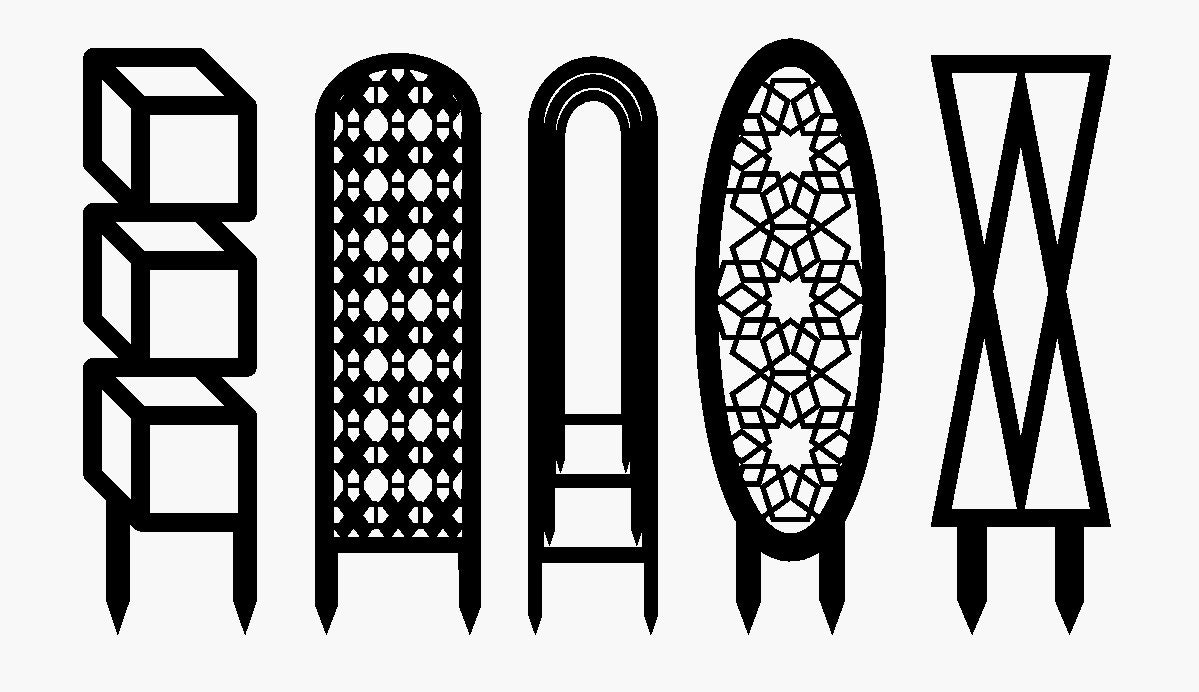 40 Indoor Plant Trellis SVG Mega Bundle (40 Pack) for Glowforge and ...