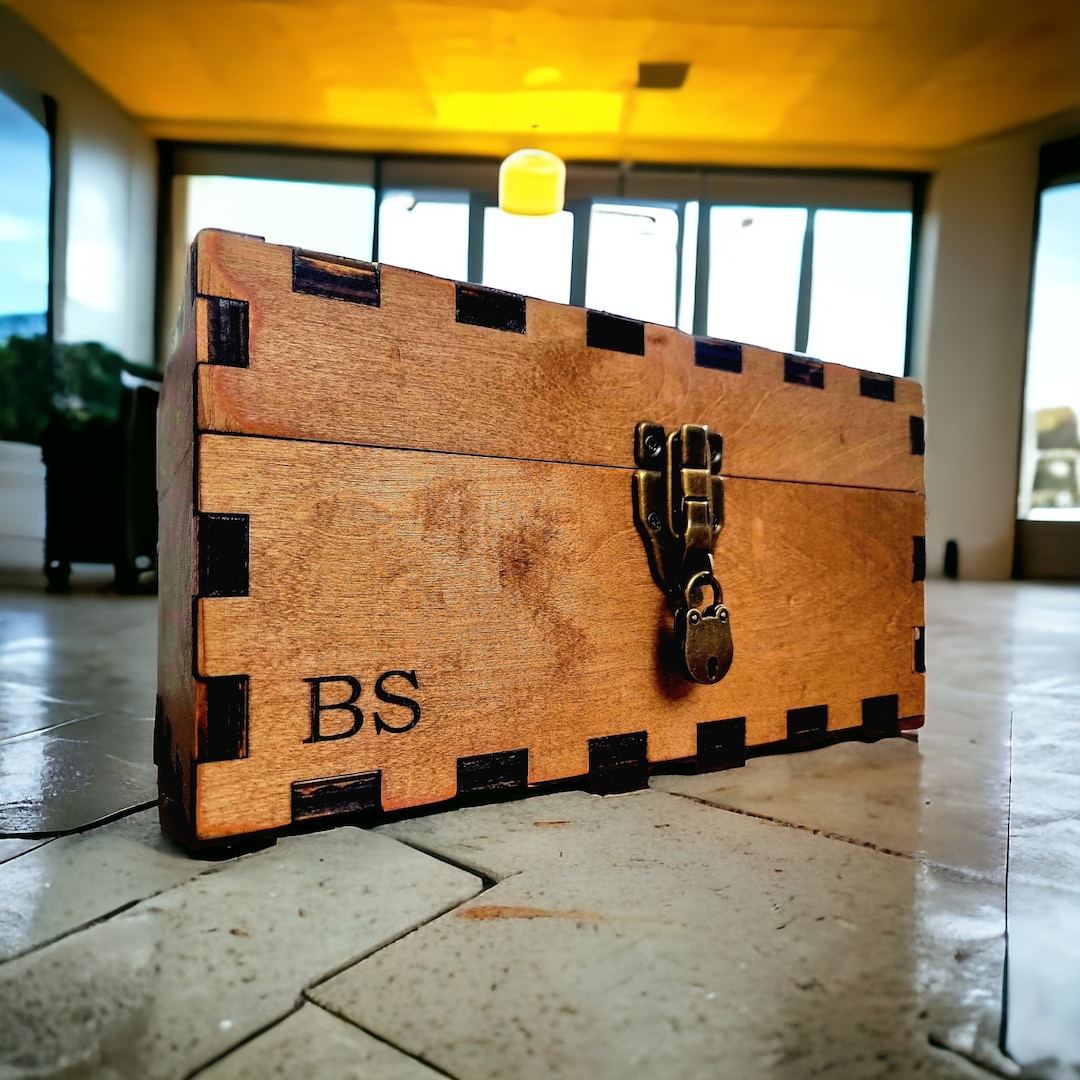 Finger Jointed Box SVG File: Laser Cut Plans for Glowforge/xtool ...