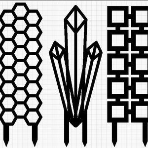 40 Indoor Plant Trellis SVG Mega Bundle (40 Pack) for Glowforge and ...