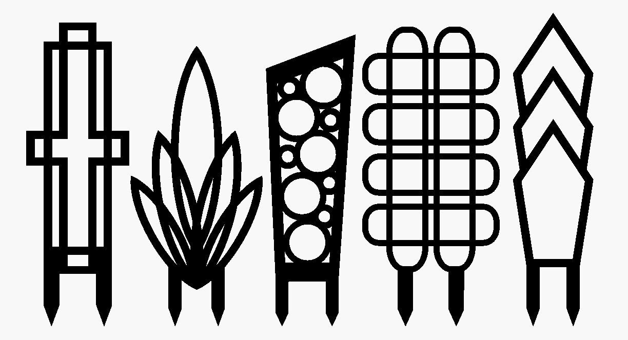 40 Indoor Plant Trellis SVG Mega Bundle (40 Pack) for Glowforge and ...