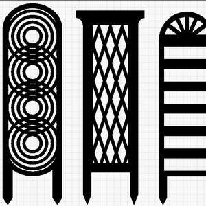 40 Indoor Plant Trellis SVG Mega Bundle (40 Pack) for Glowforge and ...