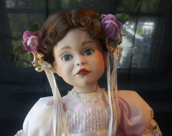 Vintage a Party for Sarah Porcelain Doll. Treasury Collection Paradise ...