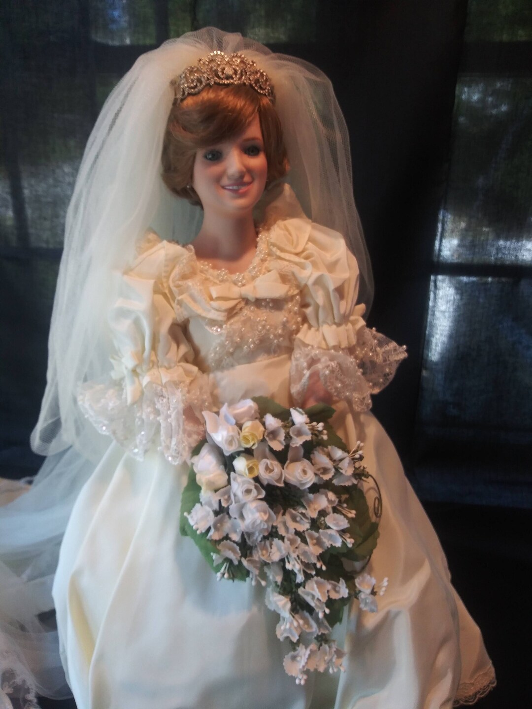 Princess Di Bride Doll Danbury Mint 1987 - Etsy