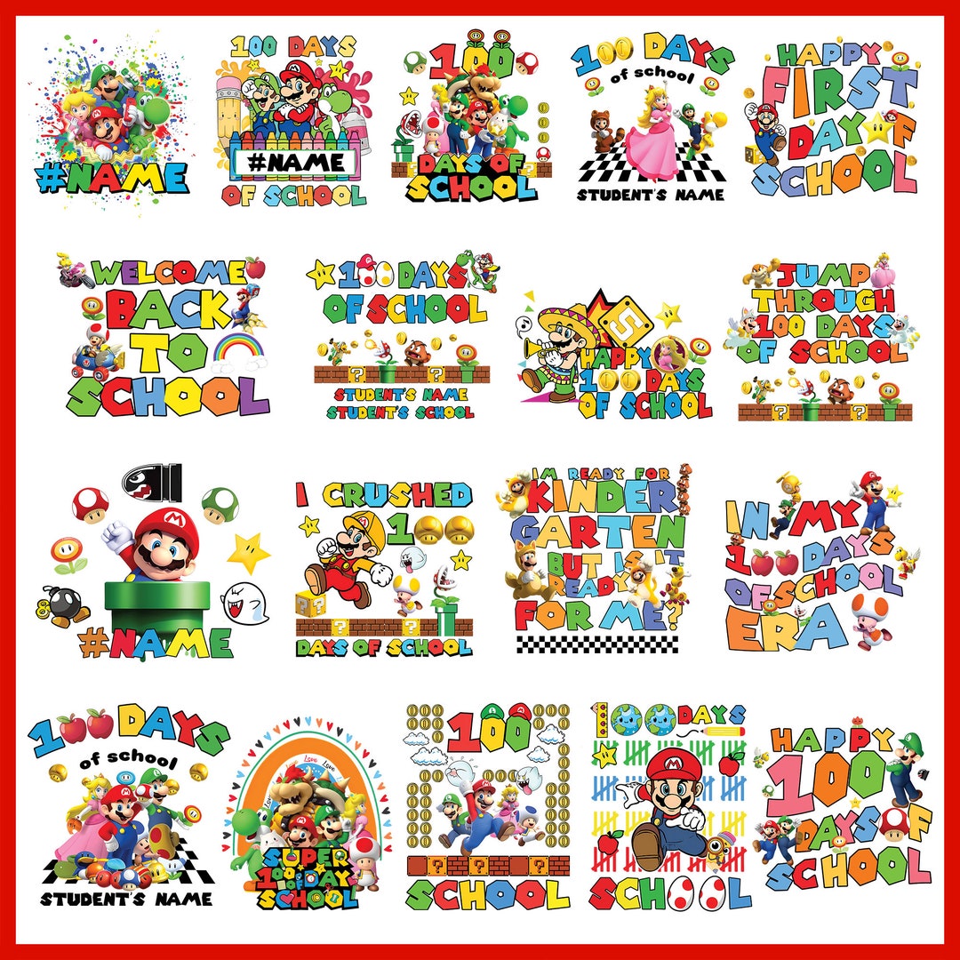 18 100 Days of School Bundle, Happy 100 Days of School Bundle, 100 Days ...