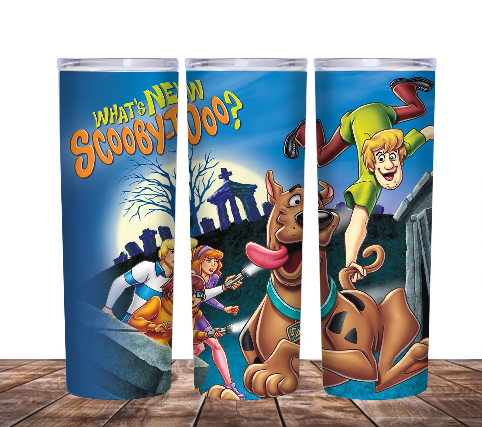 45 Scooby Doo Tumbler Bundle, Cartoon Skinny Tumbler 20oz Design ...
