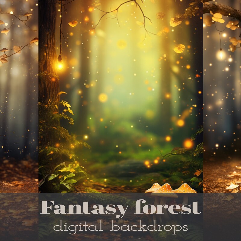Forest Backdrop - Etsy