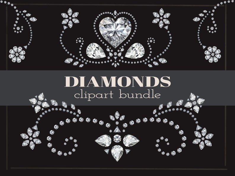 Diamonds Clip Art Collection High-resolution PNG Files With ...