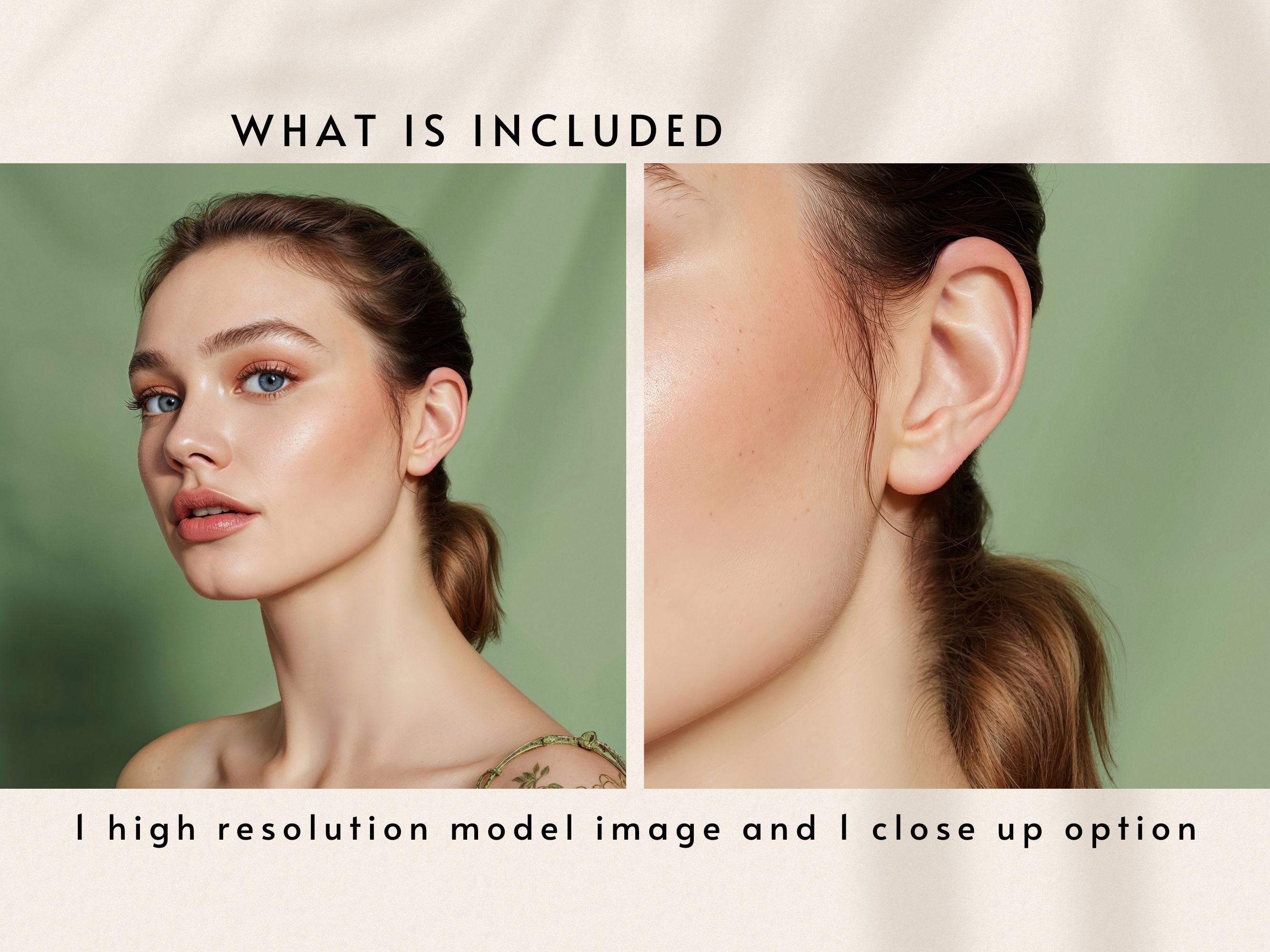 Earring Model Mockup, Hyper Realistic Earring Mockup, Jewelry Mockup - Etsy