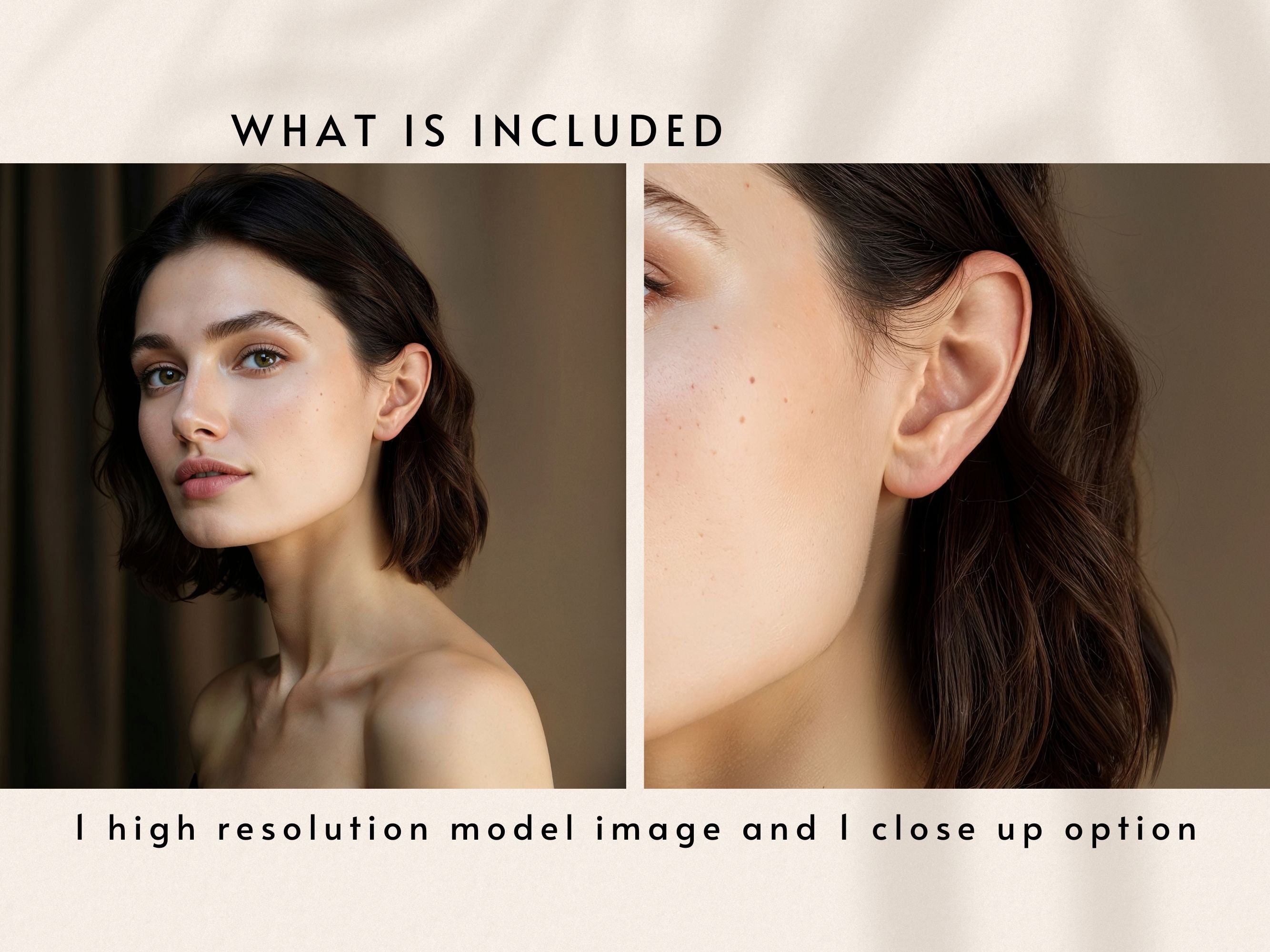 Earring Model Mockup,hyper-realistic Earring Mockup, Jewelry Mockup - Etsy