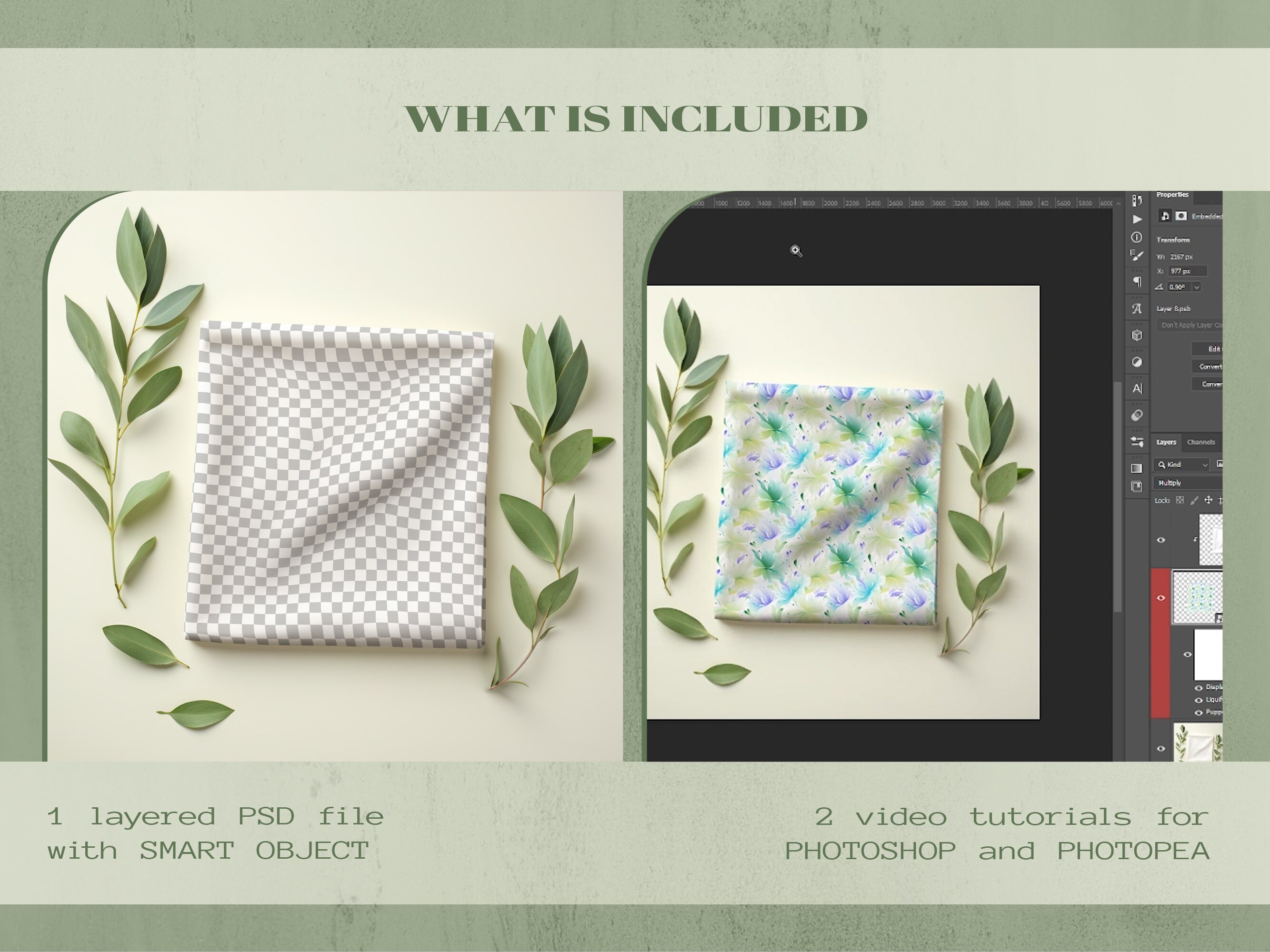 Folded Fabric Mockup Folded Fabric Pattern Textile Mockup - Etsy