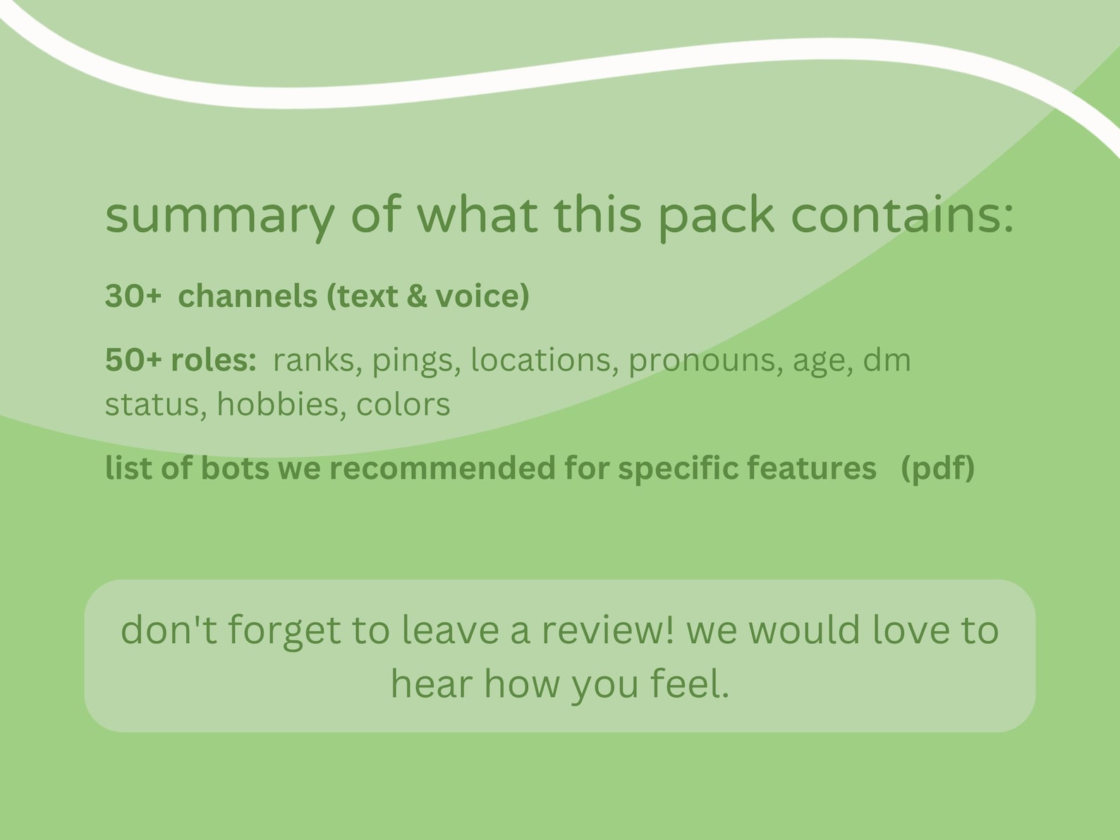 Aesthetic Cottagecore Discord Template for Creators - Etsy