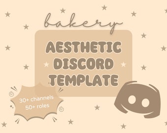 Cafe Themed Aesthetic & Cute Discord Template for Creators - Etsy