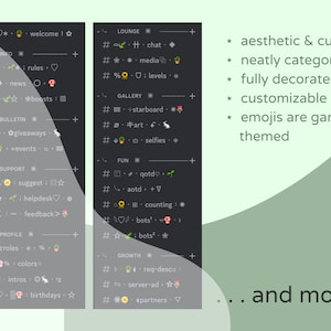 Cottagecore Garden Nature Aesthetic & Cute Discord Template for ...