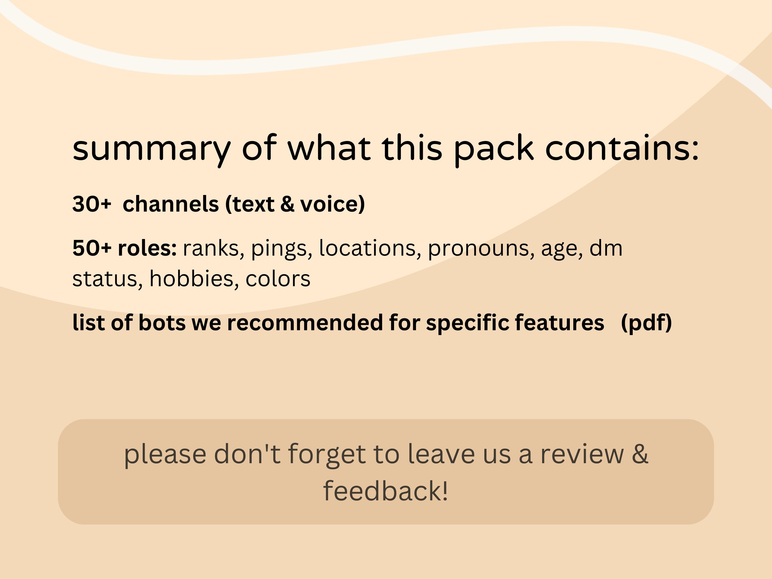 Bakery Beige Aesthetic & Cute Discord Template for Creators - Etsy