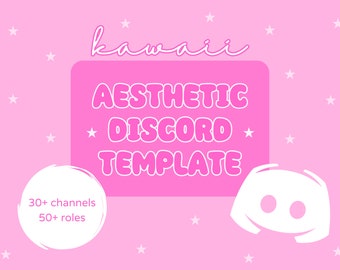 Red/pink Aesthetic Discord Template INSTANT DOWNLOAD - Etsy