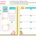 Strawberry Gnomes Weekly Planner Insert; 2 Page Dashboard Layout for HP ...