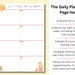 Strawberry Gnomes Weekly Planner Insert; 2 Page Dashboard Layout for HP ...