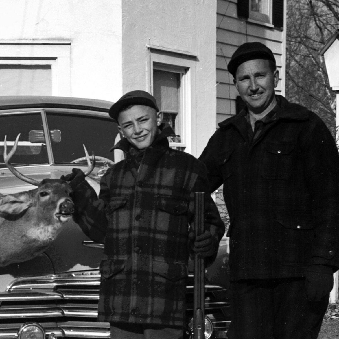 Digital Download, Vintage 1950's Hunting Photo, Black and White High ...