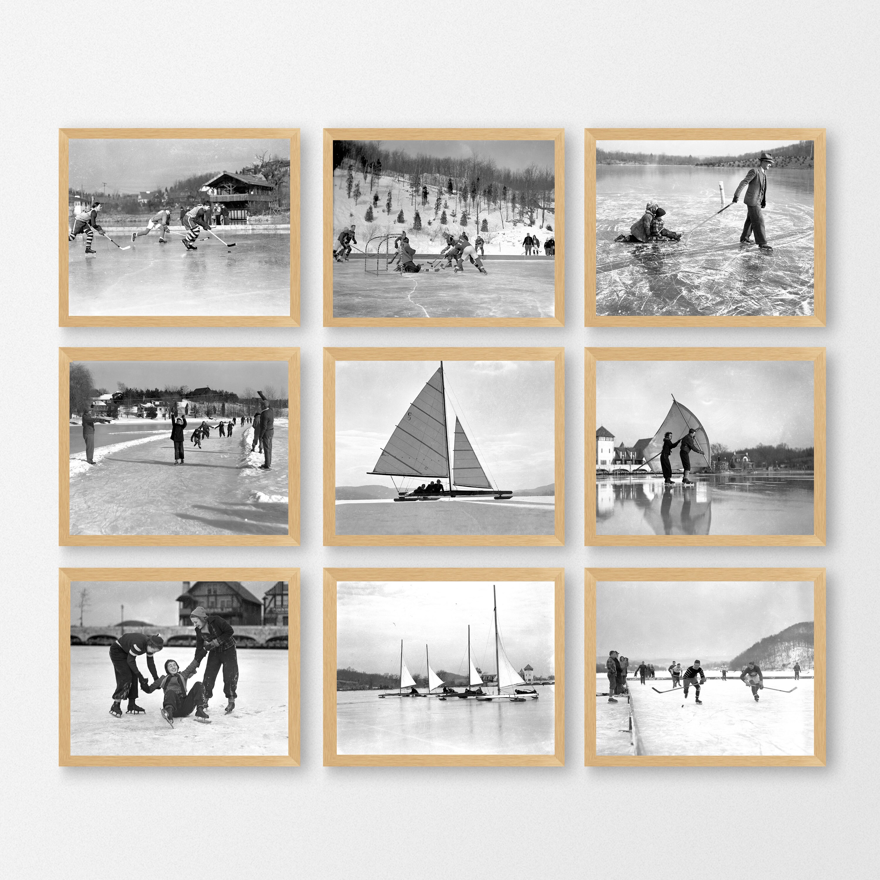 Digital Download Vintage Ice Boat Photo High-resolution - Etsy