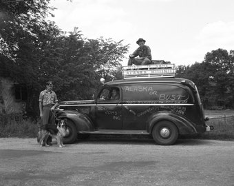 Digital Download, Vintage Boys Boxing Photo, Black and White High ...