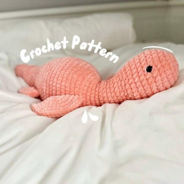 Crochet Nessie Pattern - Etsy