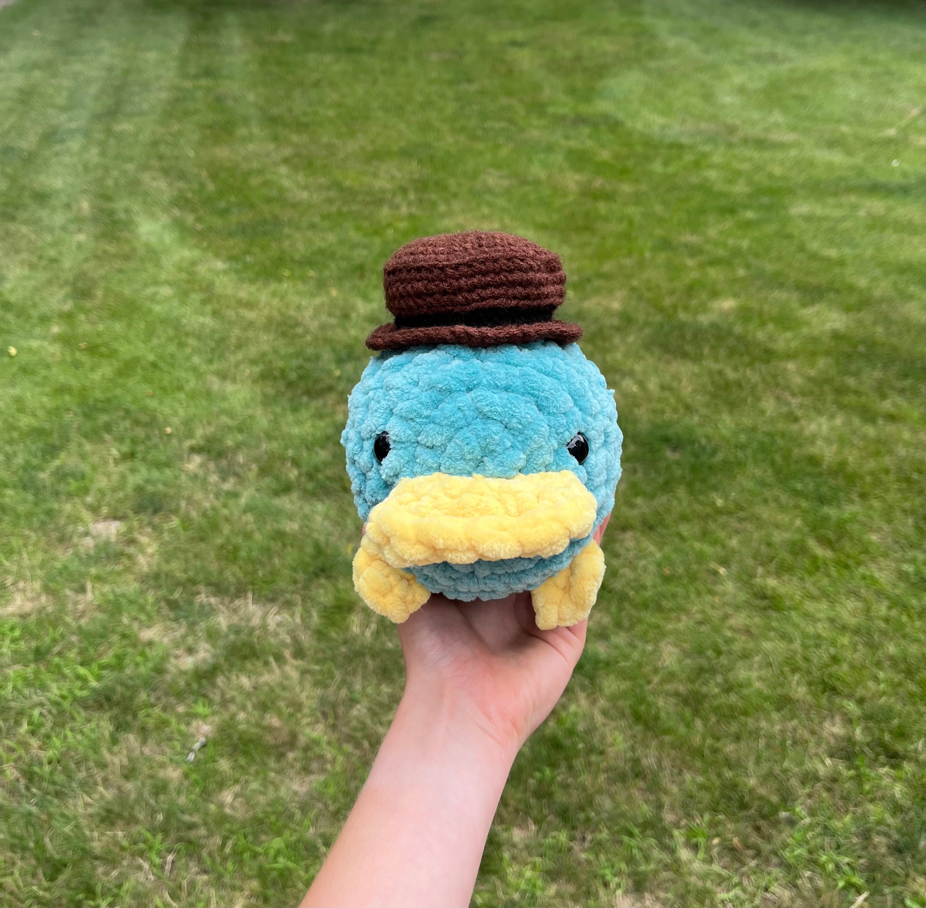 Perry the Platypus Crochet Pattern - Etsy Australia