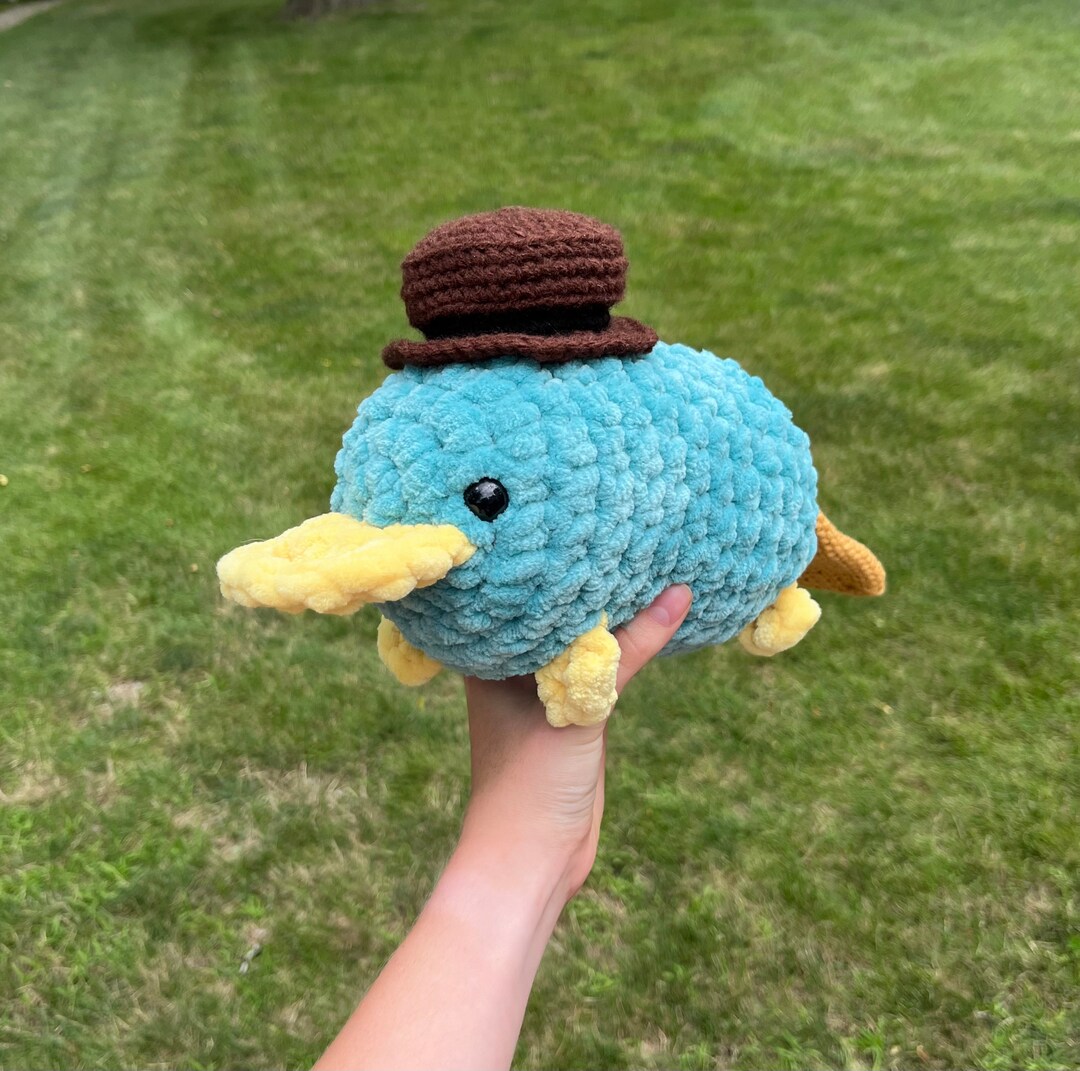 Perry the Platypus Crochet Pattern - Etsy UK