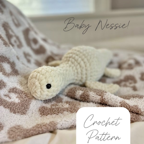 Crochet Nessie Pattern - Etsy
