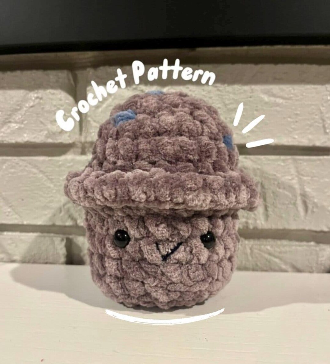 Little Muffin Crochet Pattern: Easy Beginner Project - Etsy