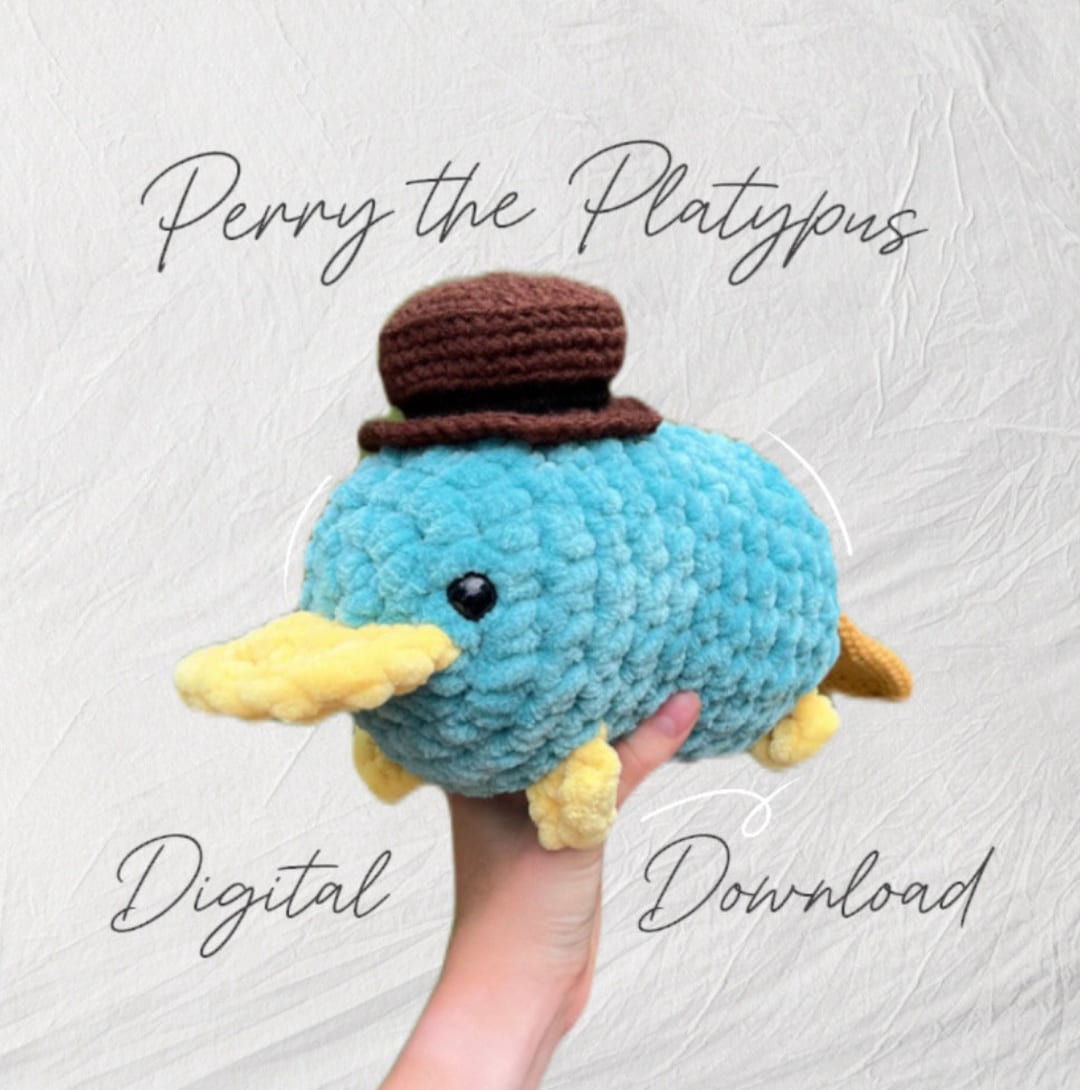 Perry the Platypus Crochet Pattern - Etsy