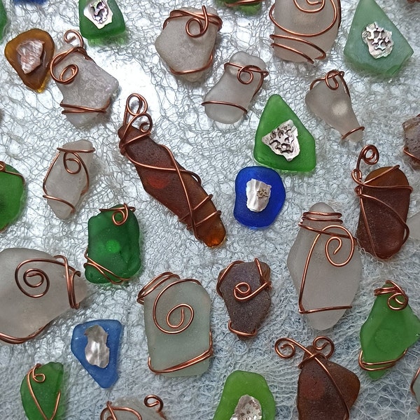Sea Glass Magnets - Etsy