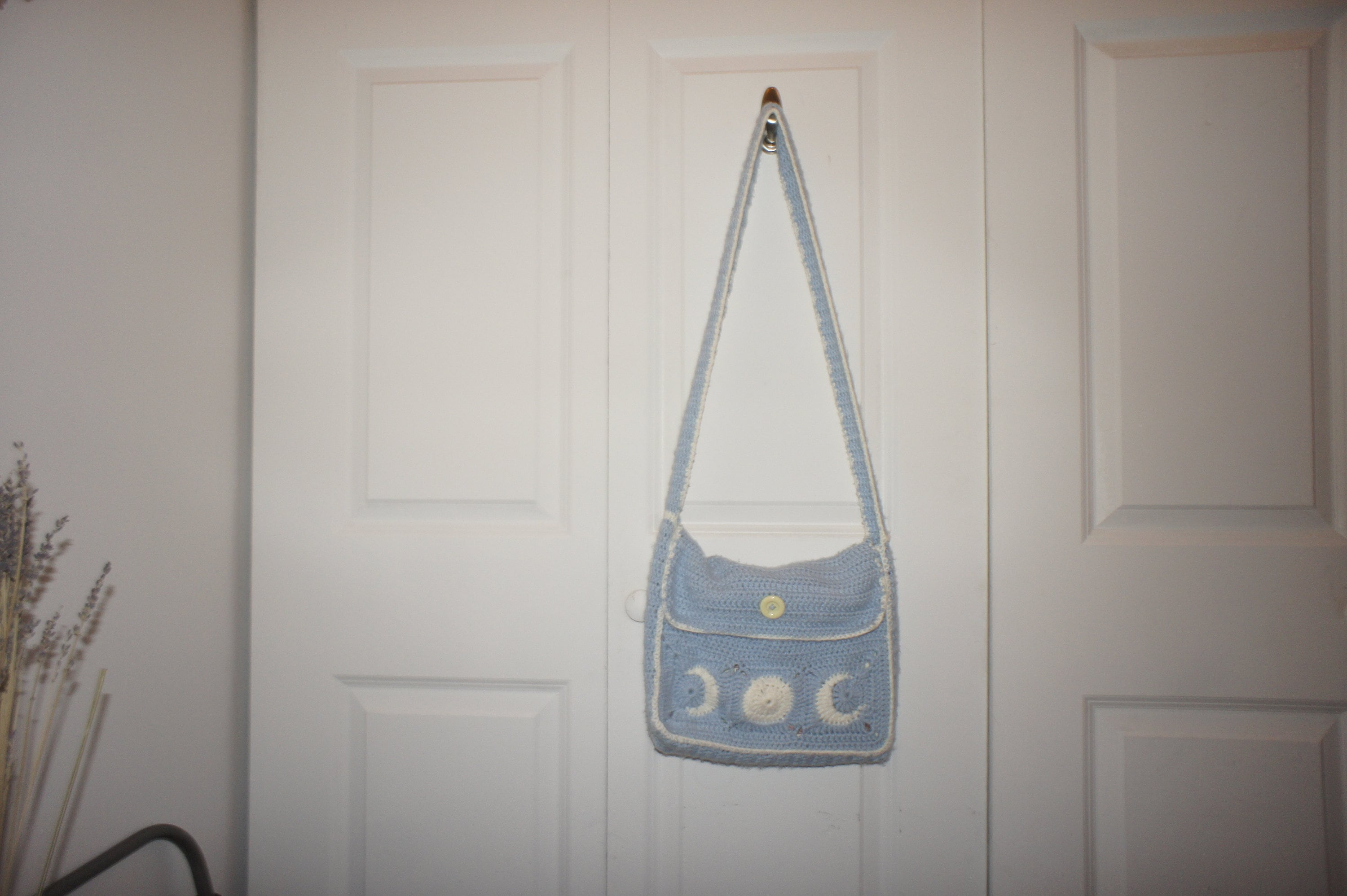 The Moon Messenger Bag Purse Crochet Pattern - Etsy