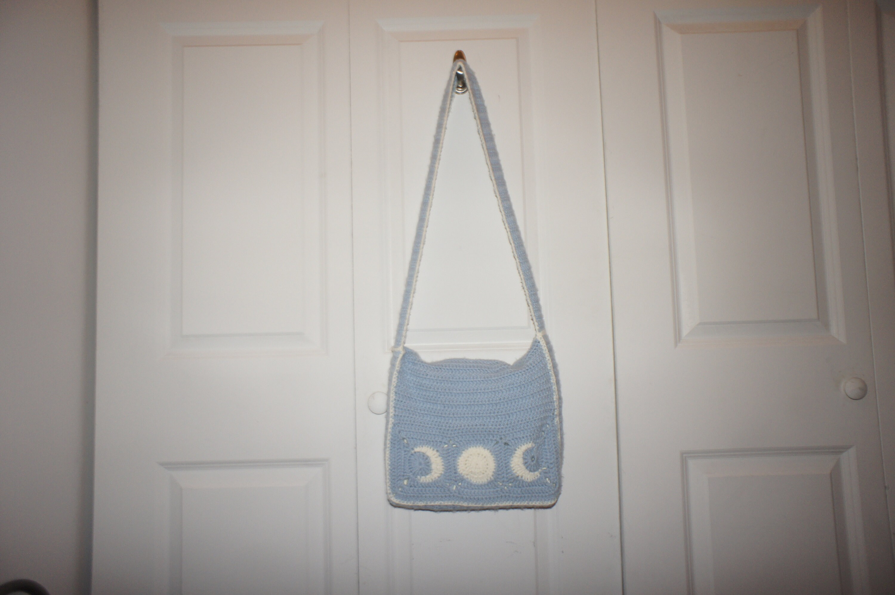 The Moon Messenger Bag Purse Crochet Pattern - Etsy