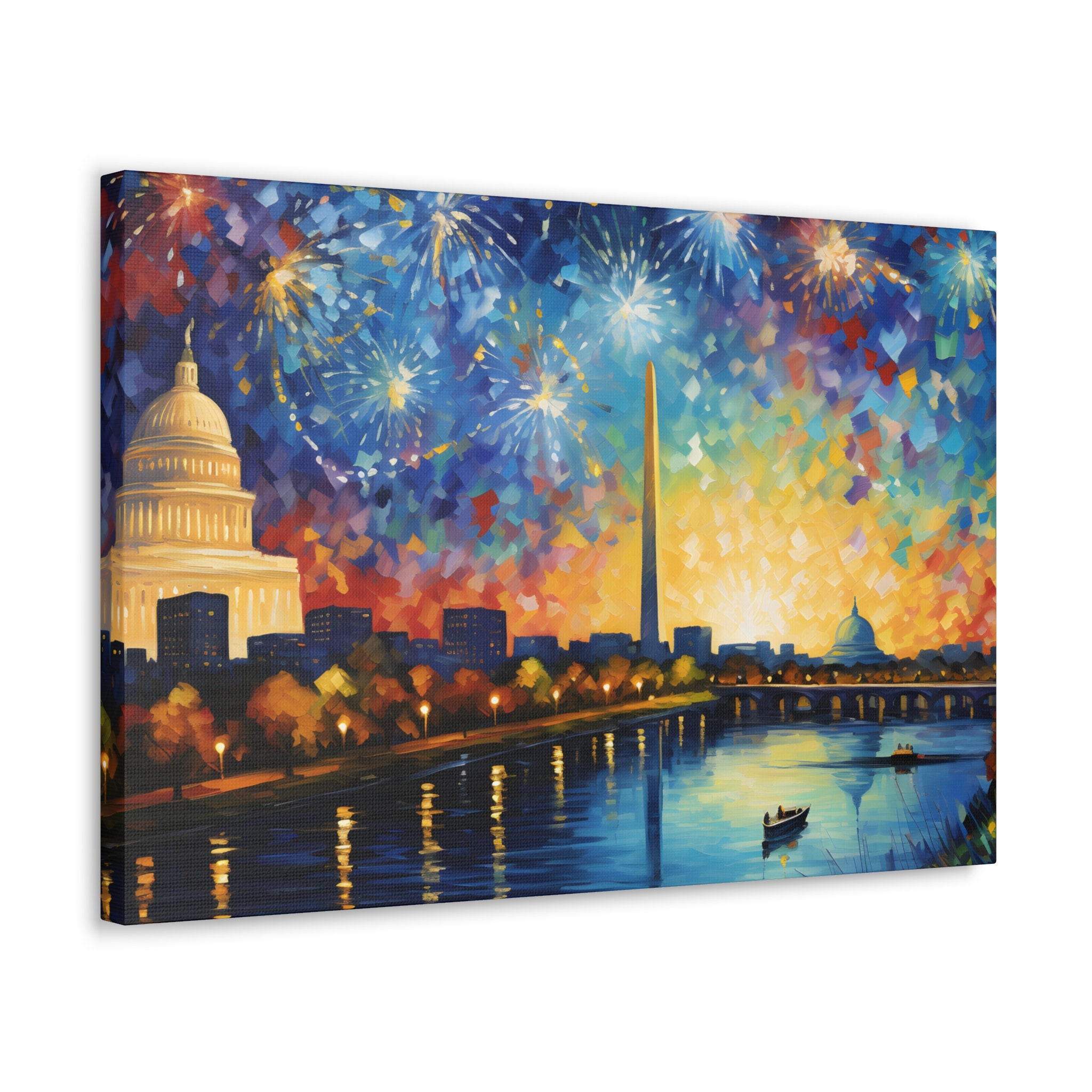 Washington DC Van Gogh's Starry Night, Painting, Canvas, Art, 2 ...