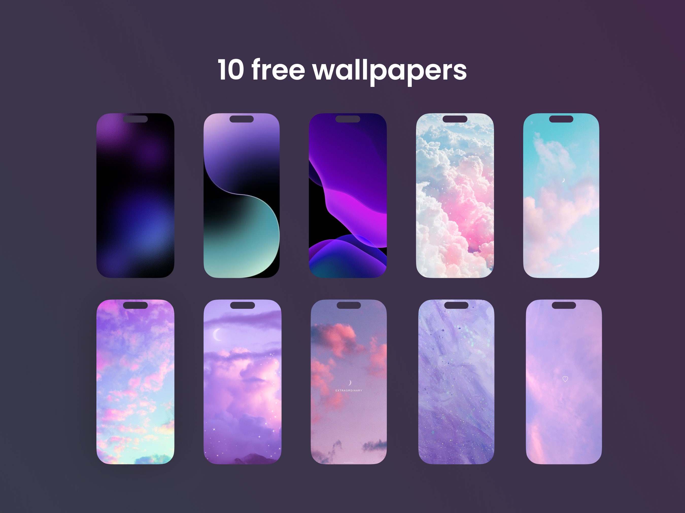 Icon Pack Pastel Chroma Ios 17 Gradient Border 300 Icons 10 Aesthetic ...