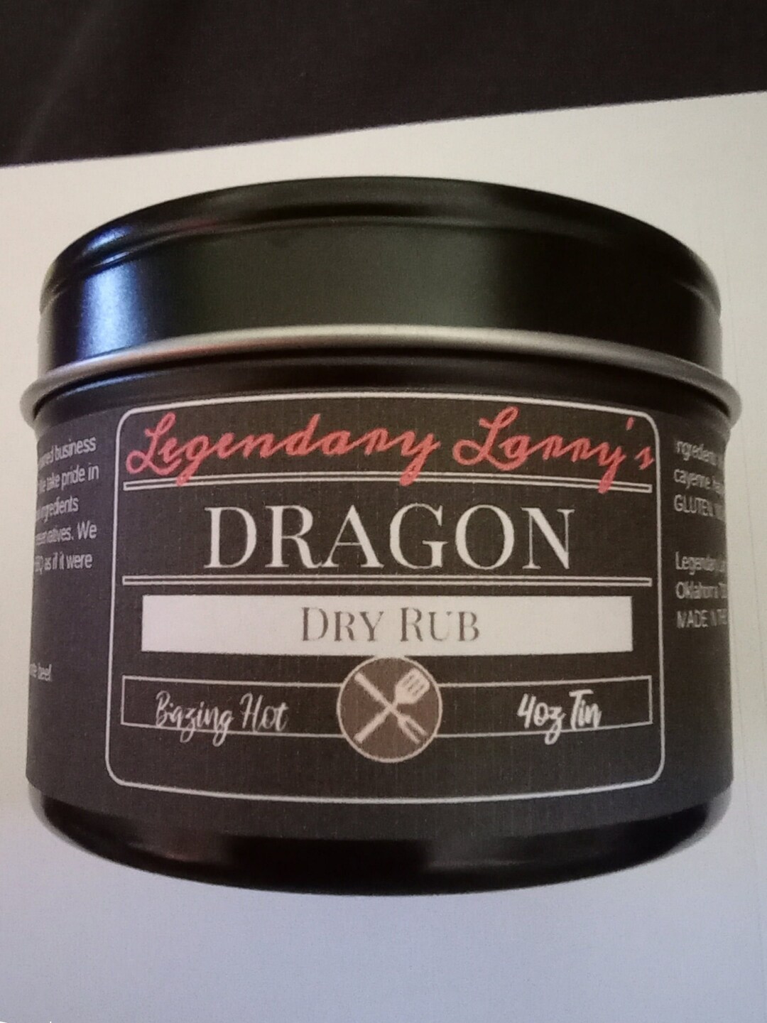 DRAGON HOT Dry Rub Seasoning Chicken Pork Vegetables With - Etsy