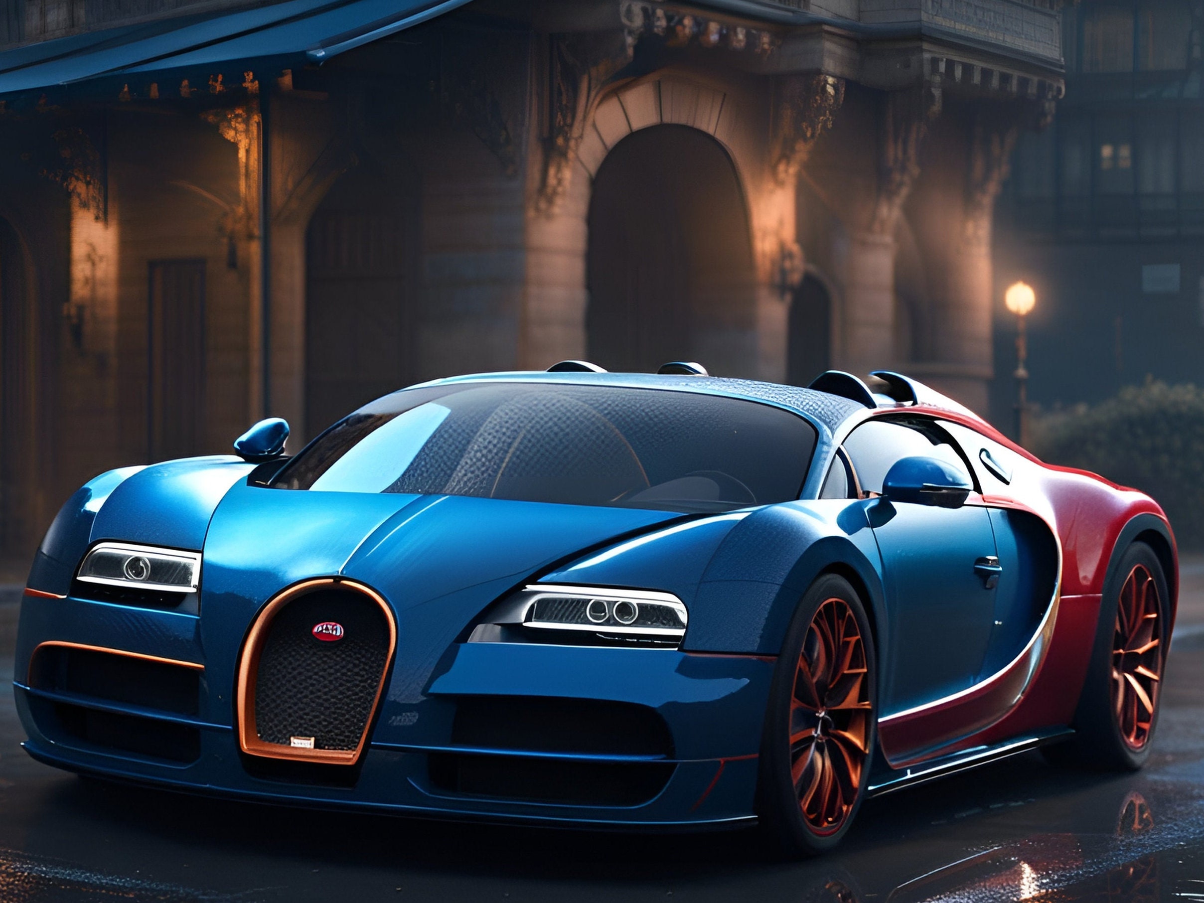 Bugatti Veyron Hypercar 8k Resolution Concept Art! - Etsy