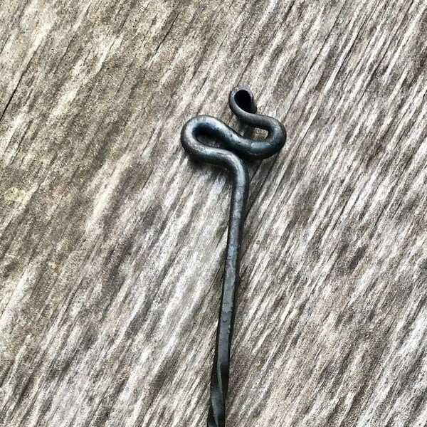 Forged Hair Stick Etsy
