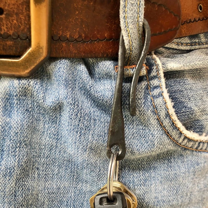 Metal Belt Loop Key - Etsy